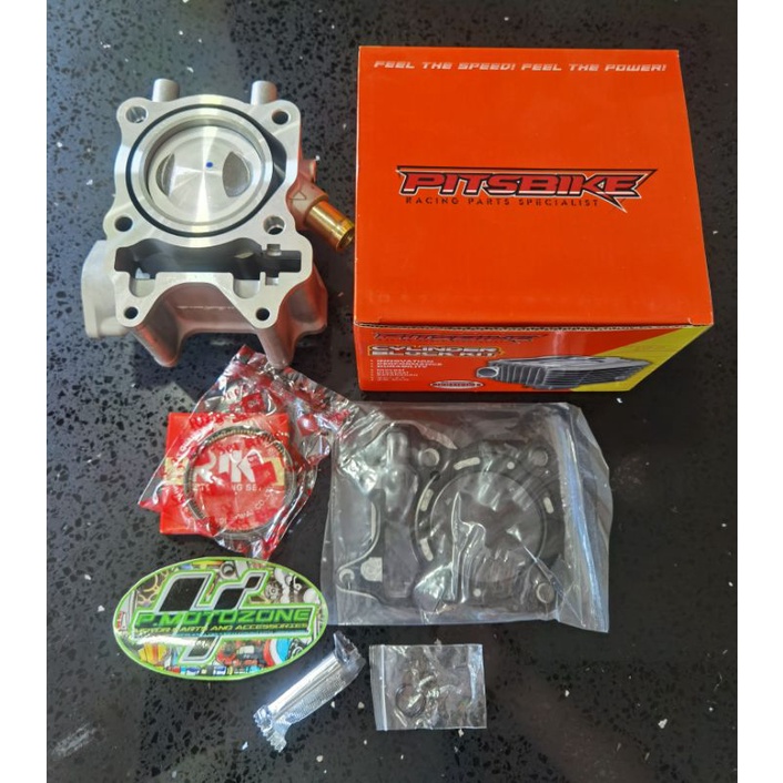 Cylinder block set/ Borekit Click 125i / Click125 "59mm" Steel ...