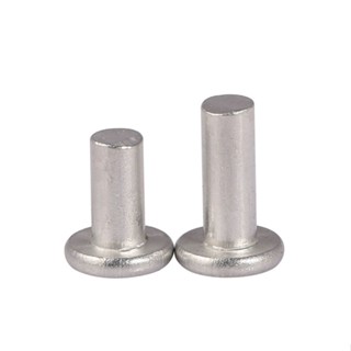 M3 M4 M5 M6 GB109 Aluminum Solid Rivets Knock Flat Head Rivet | Shopee ...