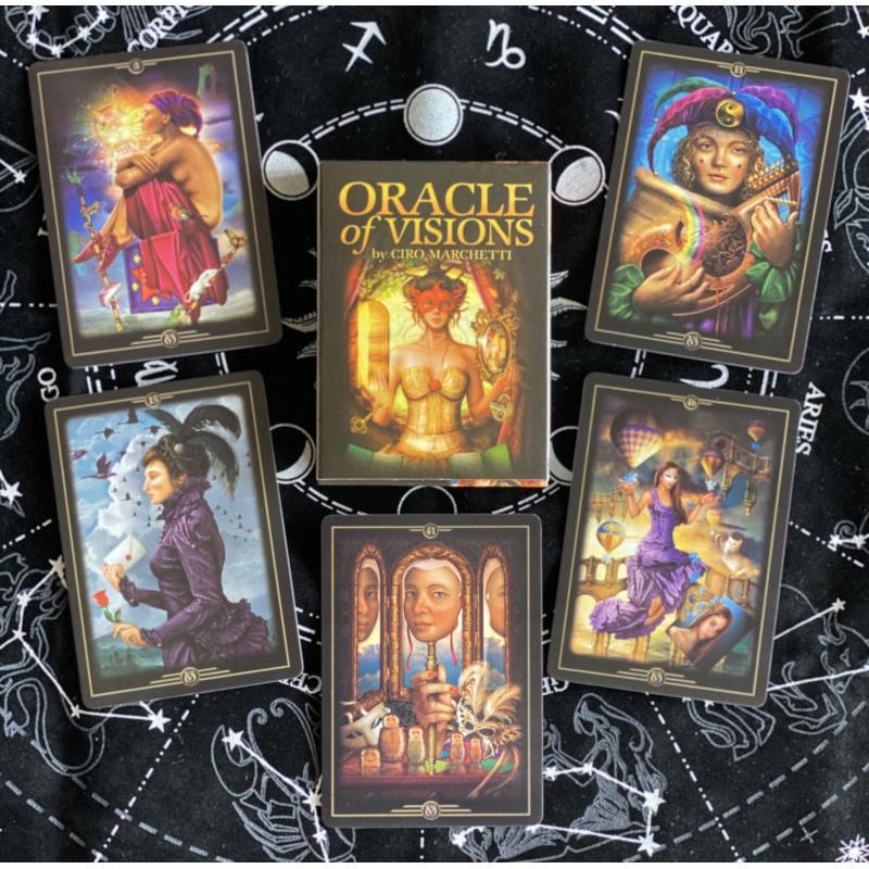 Vision Oracle Card Oracle of Visions English Card Customized Card Board ...