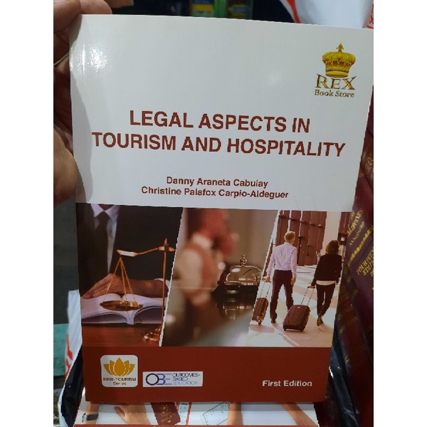 Legal Aspects in Tourism and Hospitality (2020 Edition) Authentic ...