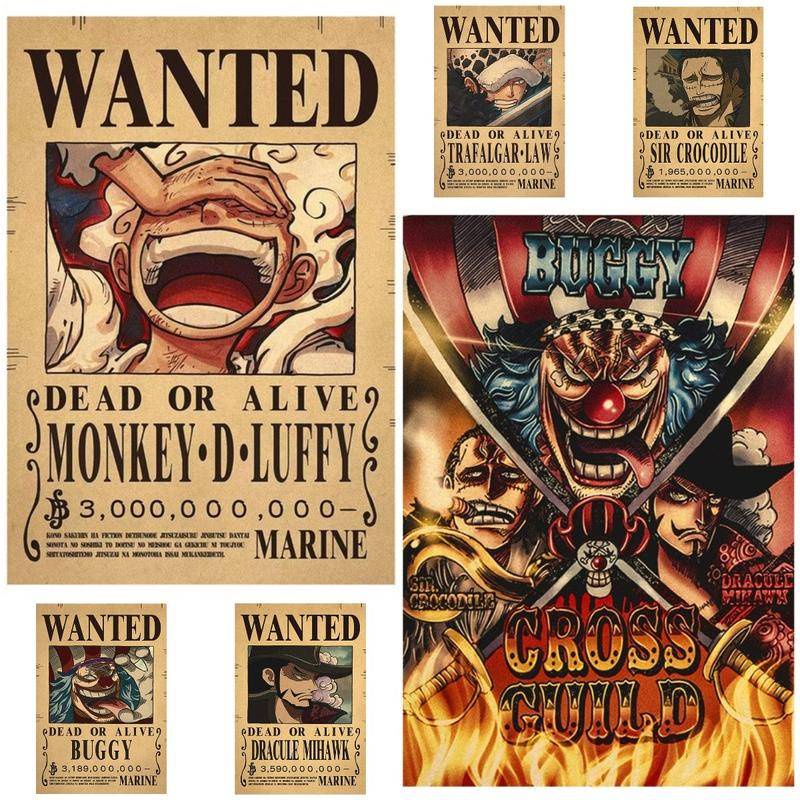 New Strawhats Pirate wanted Poster one piece wanted poster Cross Guild ...