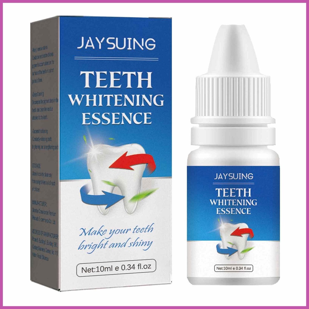 10ml Teeth Whitening Essence Quickly Remove Smoke Stain Intensive Stain ...