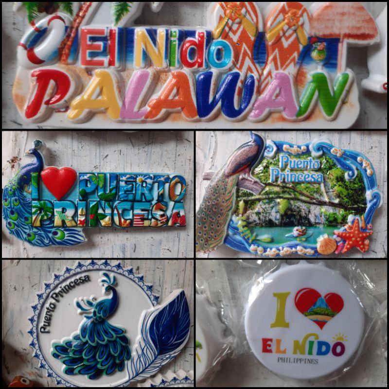 Palawan Souvenir Ref Magnet (Random Design) | Shopee Philippines