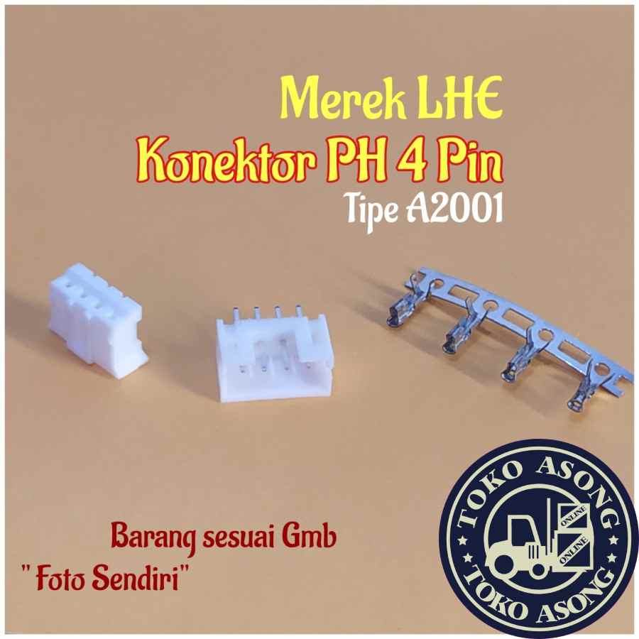 Ph Connector 4 Pin A2001 LHE pitch 2 mm White Housing Socket jst | Shopee Philippines