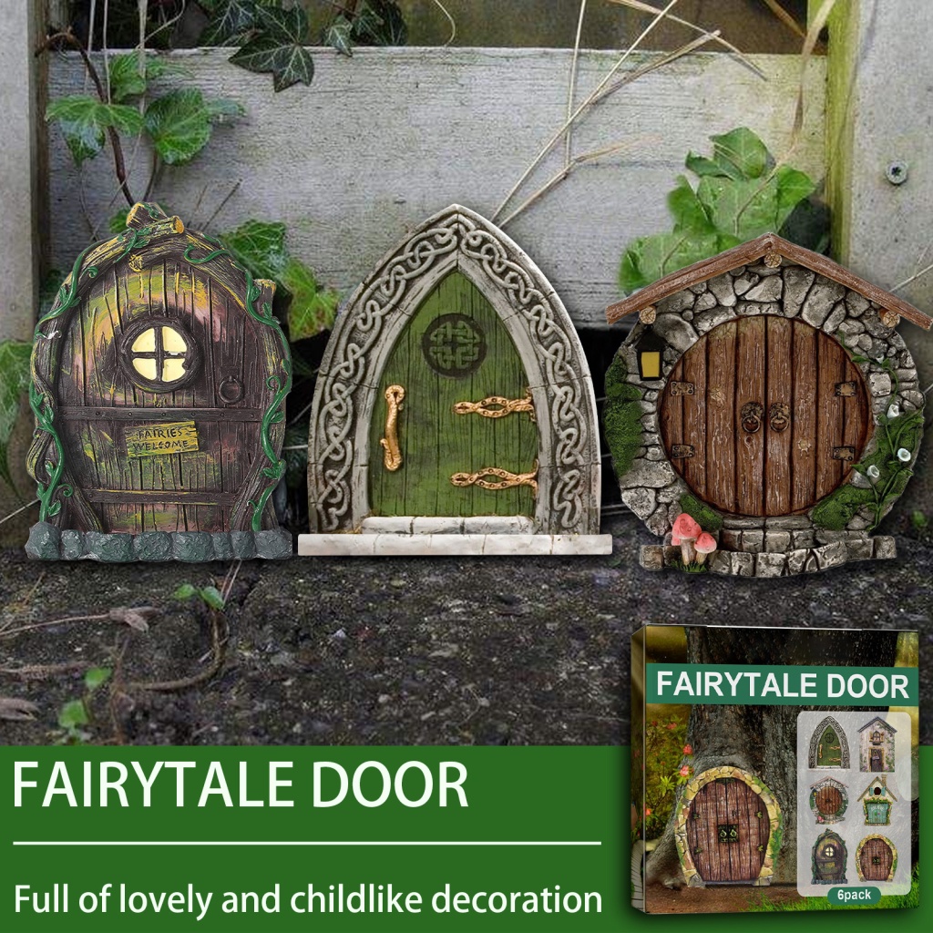 [EPAY] Ornaments Tree Door Home Children's Toys Garden Decoration ...