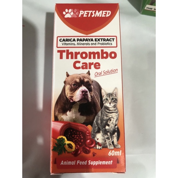 Petsmed Thrombo Care 60ml | Shopee Philippines