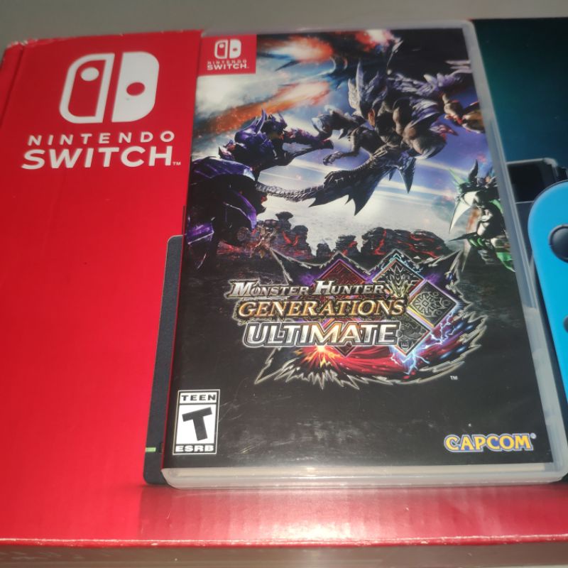 Nintendo SWITCH GAME MONSTER HUNTER GENERATION ULTIMATE | Shopee ...