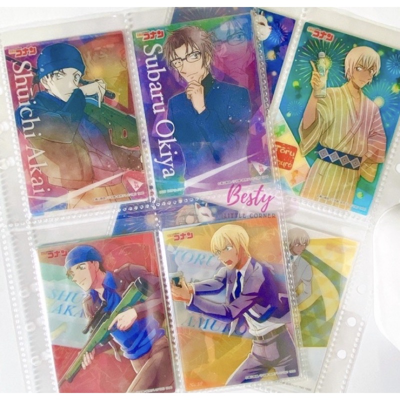 [P4] Conan dignity Card of your choice - Peeled dignity Card Detective ...