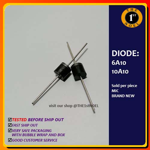 Rectifier Diode 20A10 10A10 6A10 / RECTIFIER DIODE 6A/10A / 20A 1000V ...
