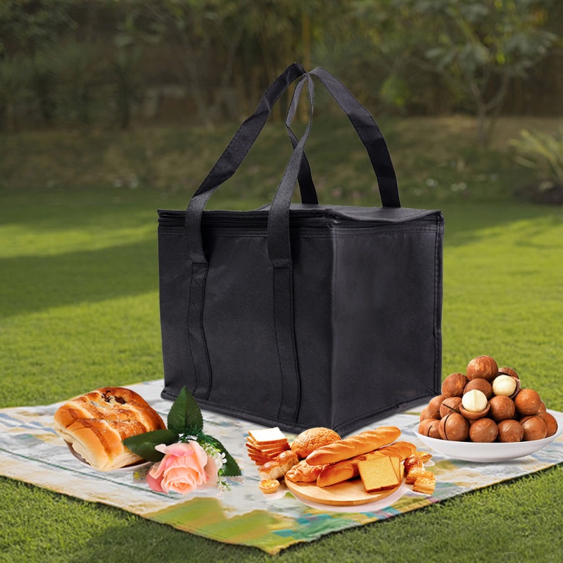 Large Food Drink Delivery Insulated Bags/ Pizza Takeaway Thermal Warm ...