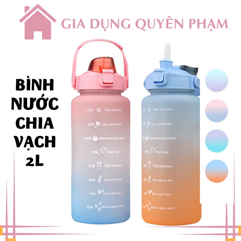 Water bottle with drinking time indicator 2L. 2l water bottle with ...