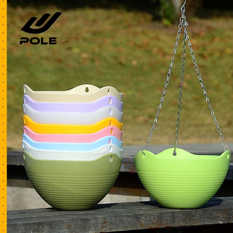 Flower Pot Gardening Hanging Basket Flower Pots Decoration Simple and ...