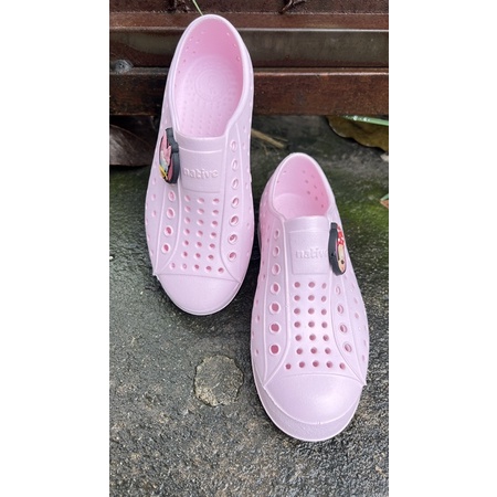Native vnxk plastic rain shoes in Powder Pink | Shopee Philippines