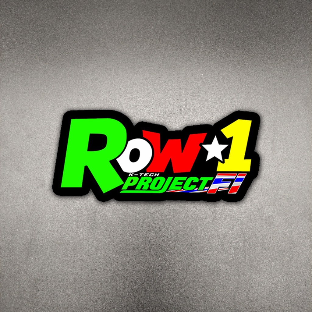 Thai Sticker White Vinyl Decal Hologram WATERPROOF JRP DAENGSAI RS8 ...