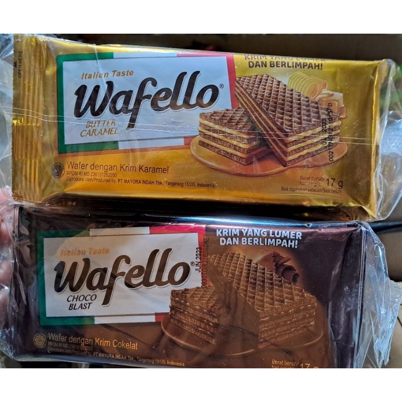 Waffle WAFER 1 Pack Of 10/ Caramel Cream WAFER/ Chocolate Cream WAFER ...