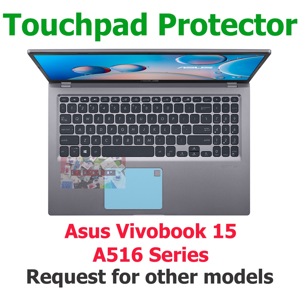 Touchpad Trackpad Protector Asus Vivobook 15 A516 Series | Shopee ...