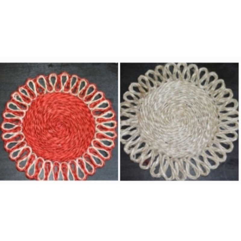 Native Abaca GlassCup Coaster 4inches | Shopee Philippines