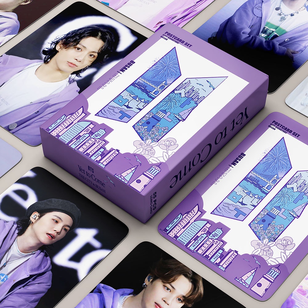 55pcs/box BTS Photocards Yet to come LOMO Card Postcard Collection Card ...