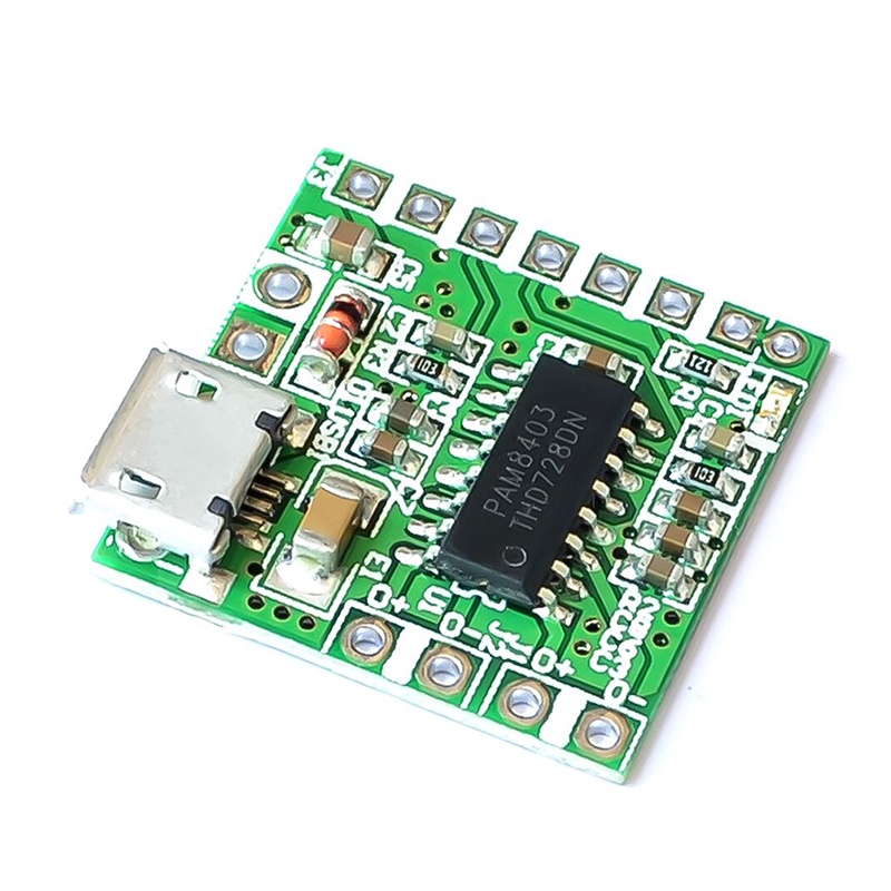 2pcs PAM8403 DC 5V Mini Class D 2x3W USB Power Amplifier Board DIY ...