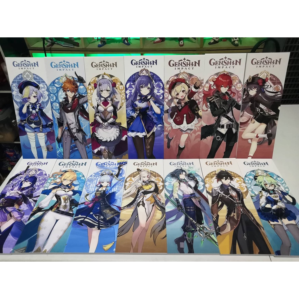 Genshin Impact Wall Decor on Sintra Board 4x11 inch | Shopee Philippines