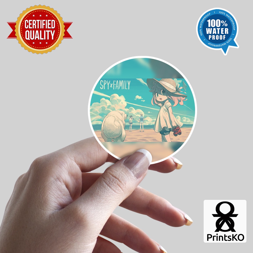 Spy X Family Water Proof Stickers - Characters Design | Shopee Philippines