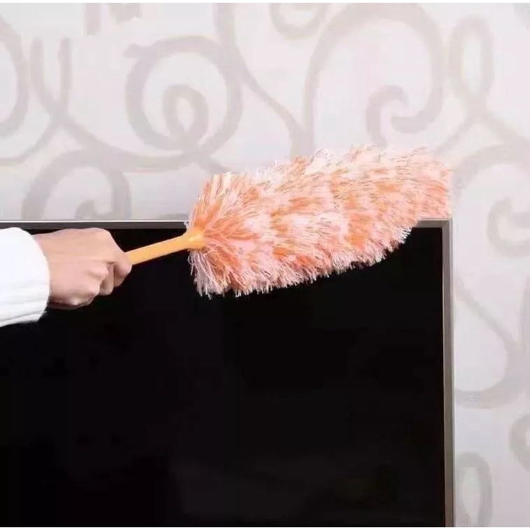 Fiber Duster Household Dust Sweeper Cleaning Dust Tool (Random Color ...