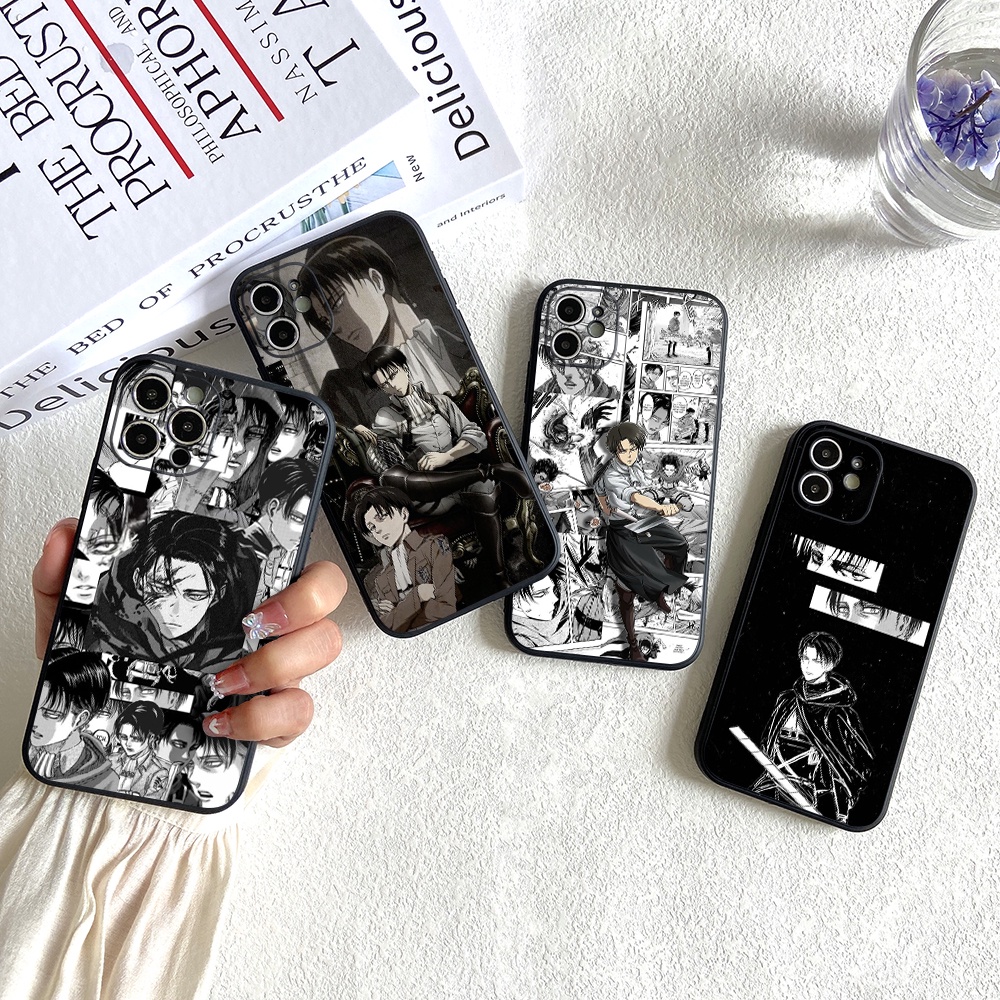 Attack On Titan Japanese Anime Levi Ackerman Phone Case for Apple ...