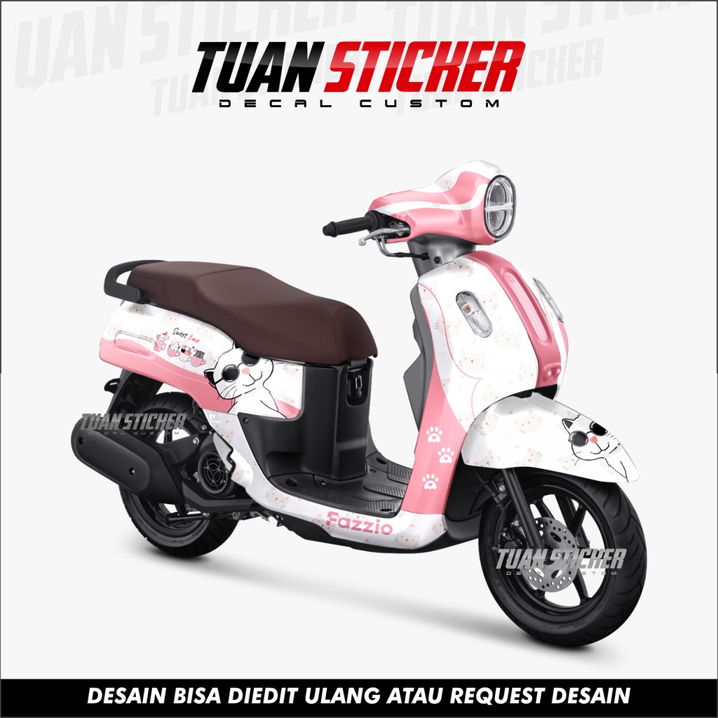 Sticker Decal Full Body Yamaha fazzio Full Body Sticker dekal fazzio ...