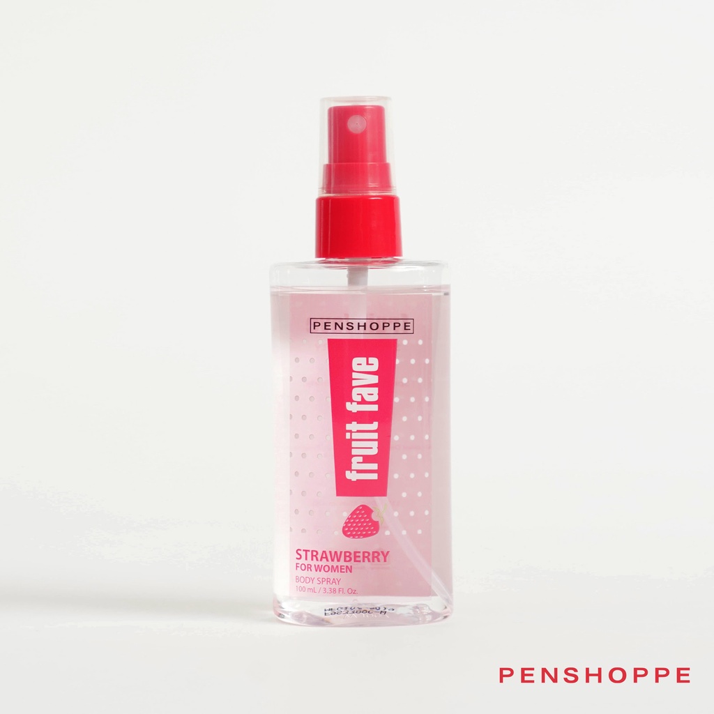Penshoppe Fruit Fave Strawberry Scent Body Spray - Perfume For Women ...