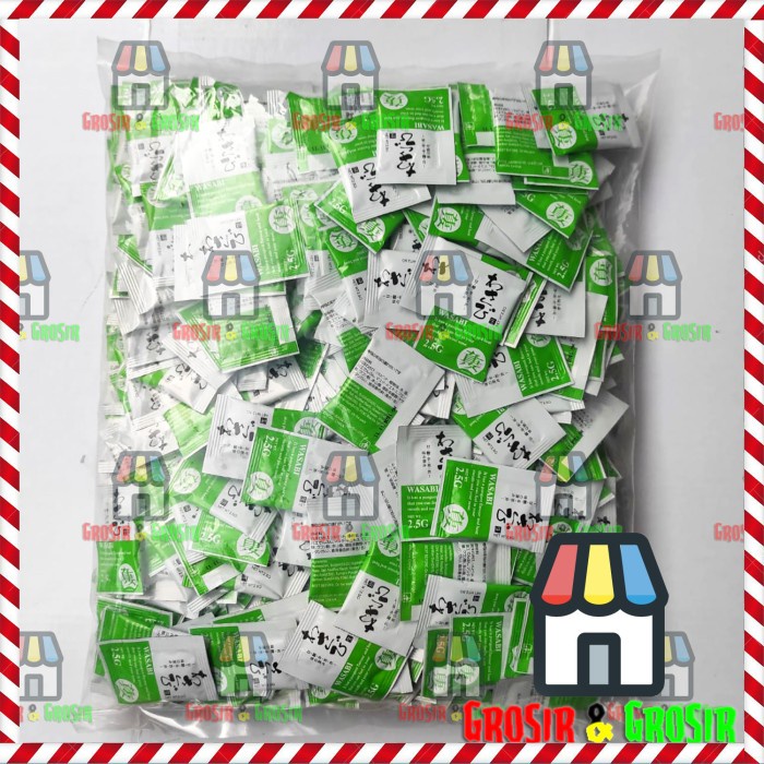 Wasabi Paste Sachet Hot 2gr x 500 pcs (1 kg) | Shopee Philippines