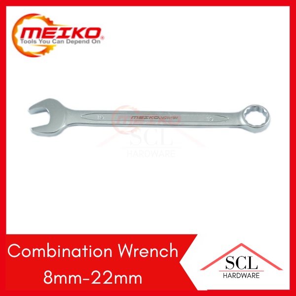 MEIKO Combination Wrench 8-22mm | Shopee Philippines