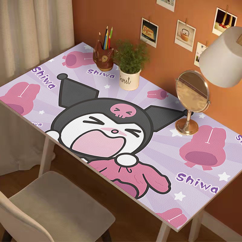 PVC Table Mat Cartoon Desk Waterproof Cutable Tablecloth Children ...