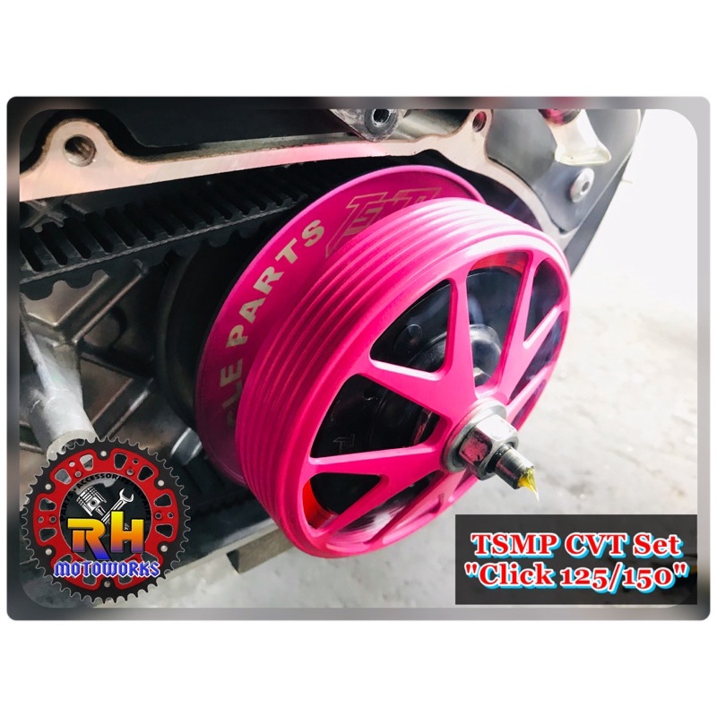 TSMP CVT SET for Click 125/150 (with Half Sheave) | Shopee Philippines
