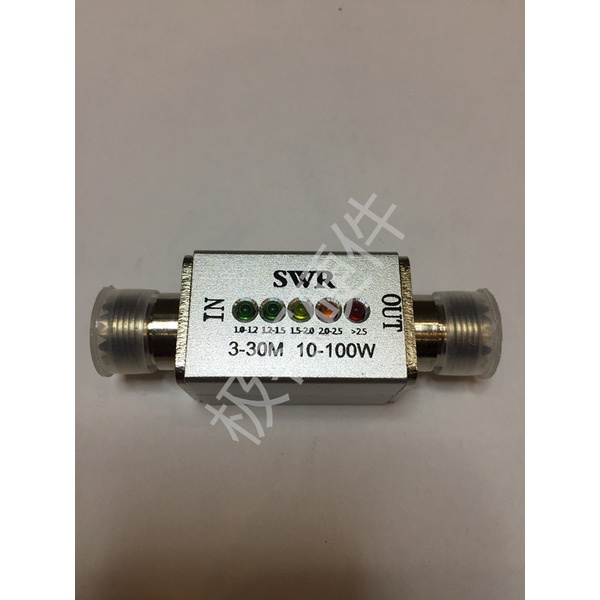 10-100W SWR Short Wave Standing Wave Meter LED SWR METER Short Wave ...