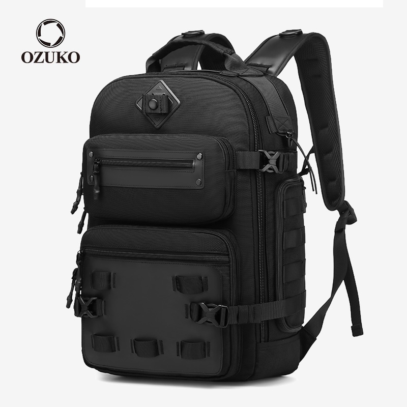 OZUKO Multifunction Outdoor Sports Waterproof Men Travel Laptop ...