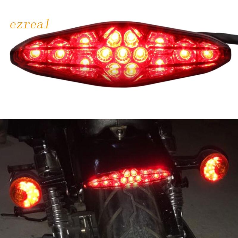 ez Universal 12V DC LED Brake Stop Tail Light Signal Indicators ...