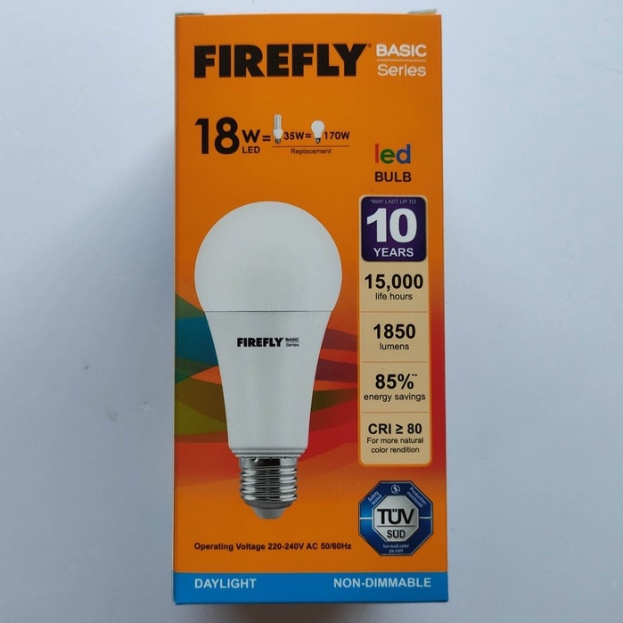 Firefly LED Bulb 15w, 18w, 20w (Daylight) | Shopee Philippines