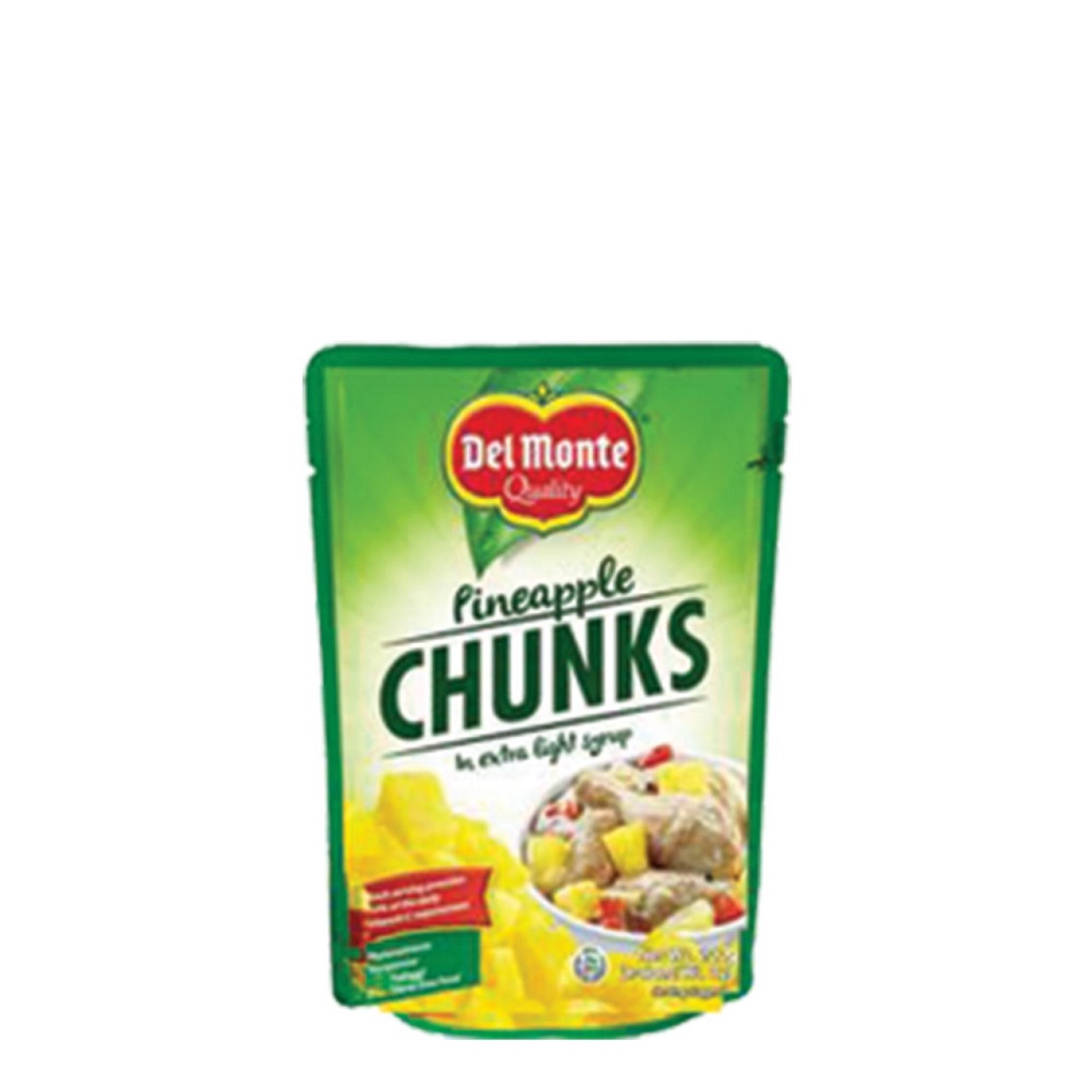 Del Monte Pineapple Chunks Stand Up Pouch 200g | Shopee Philippines