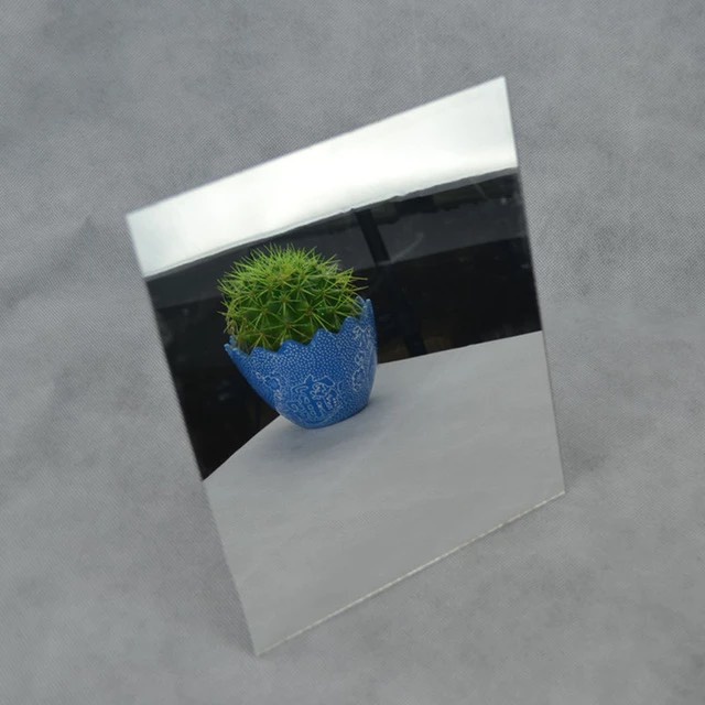 Square mirror Mica sheet 40x40cm - 3mm thick - many colors - Designed ...