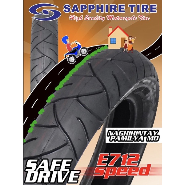 TIRE E712 SAPPHIRE ASSORTED SIZES TUBE TYPE | Shopee Philippines