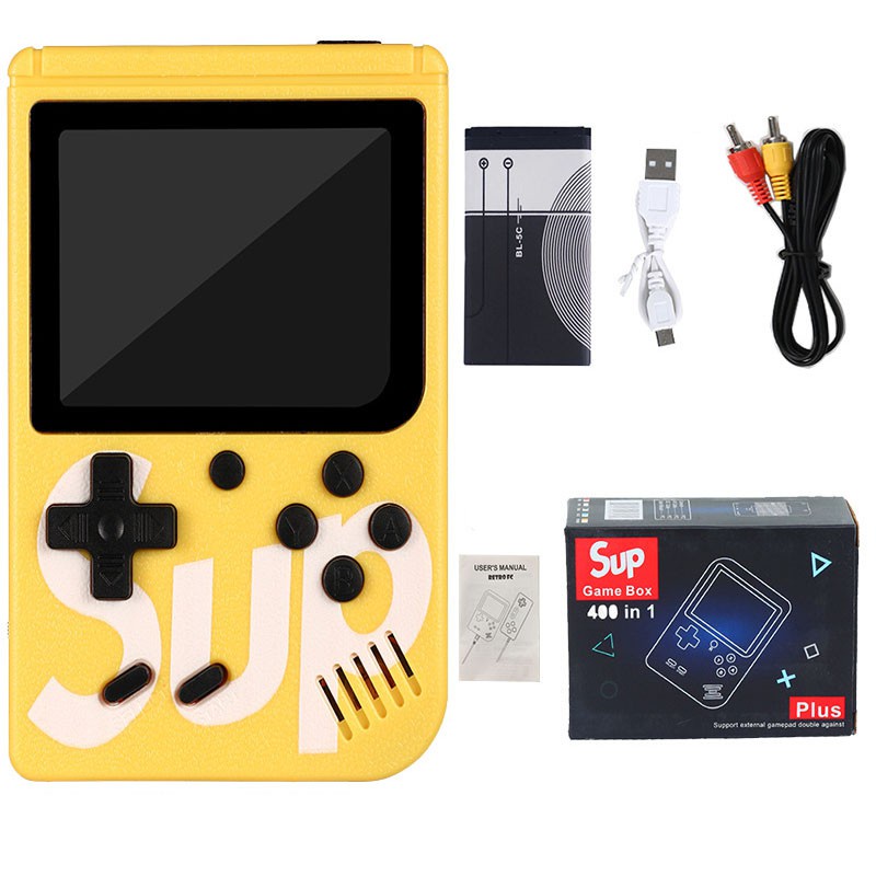 SUP Gameboy Handheld Game Console 400 Games 3-inch Portable ...
