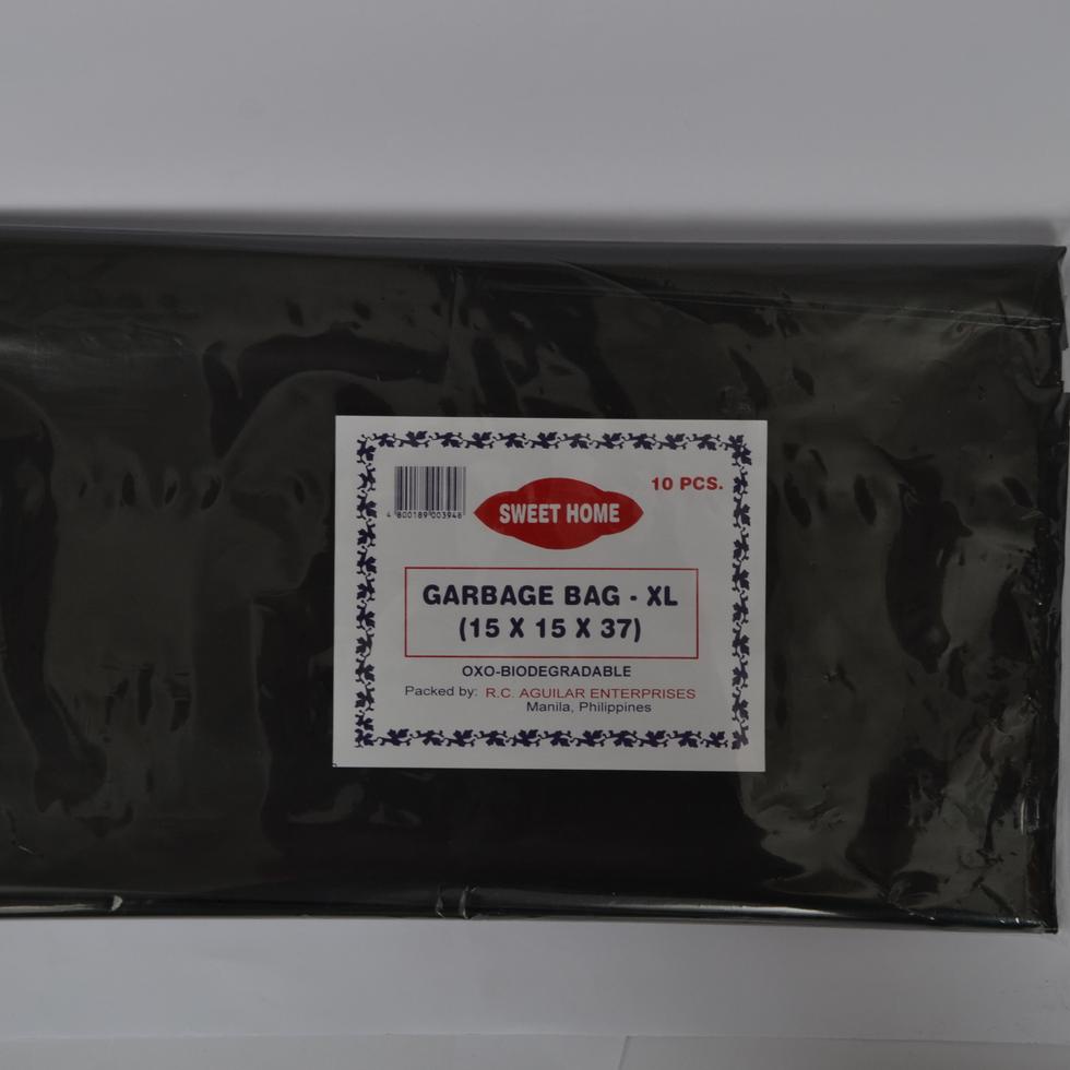 Sweet Home Garbage Bag 10s Black Xtra Large | Shopee Philippines