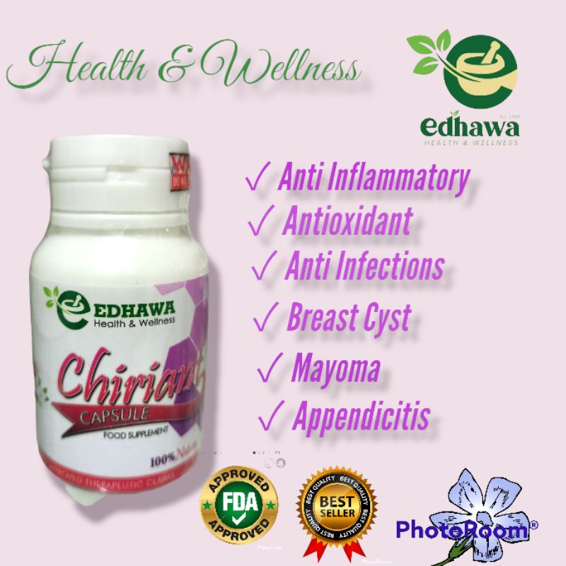 edhawa chiriant 30 caps | Anti Cancers | Antioxidant | Anti ...