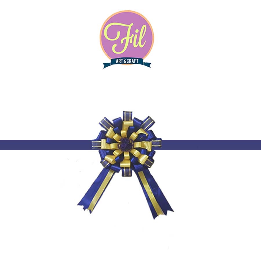 Inauguration Ribbon/Ribbon Scissors/Opening Ribbon/Satin Ribbon/Blue ...