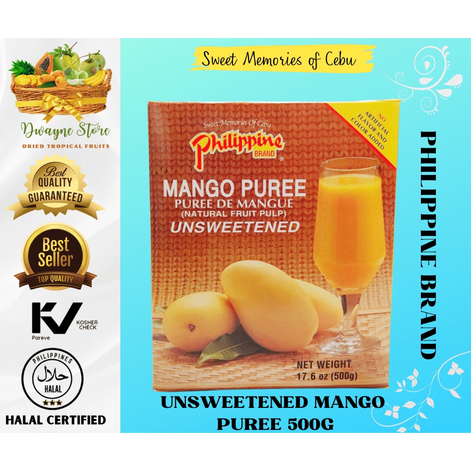 Phil Brand Sweetened Mango Puree | Shopee Philippines
