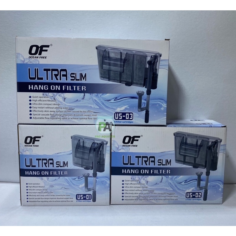 Ocean Free Ultra Slim Hang On Filter US-01 US-02 US-03 | Shopee Philippines