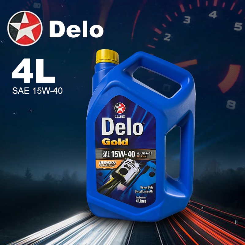 Engine oil Caltex Delo MGX Gold SAE 15W-40 1-4 Liters lube Heavy duty diesel engine oil | Shopee ...