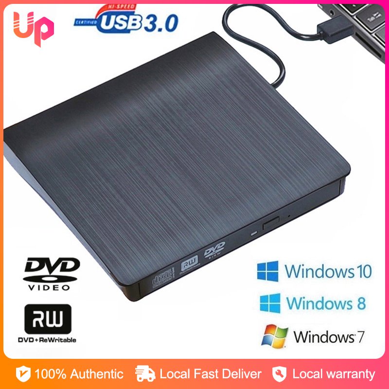 External DVD Optical Drive USB3.0 CD Player CD Rom DVD Writer Reader ...