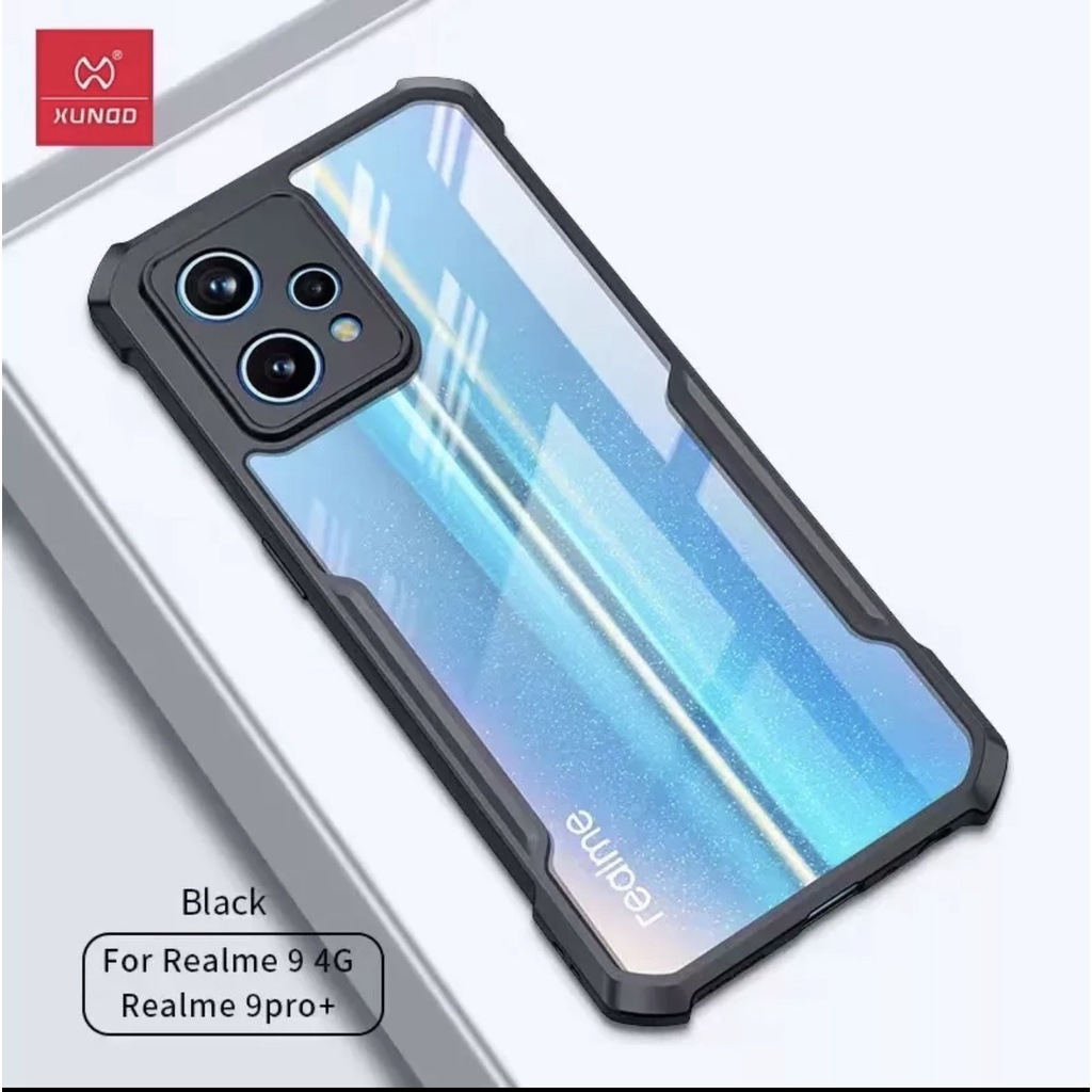 Realme 9 4G/9pro/9pro plus/NARZO 50pro Xundd Beatle Transparent Air-bag Shock Proof Case ...