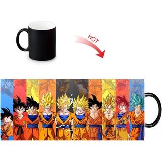 DRAGON BALL GOKU EVOULTION SAIYAN MAGIC MUG | Shopee Philippines